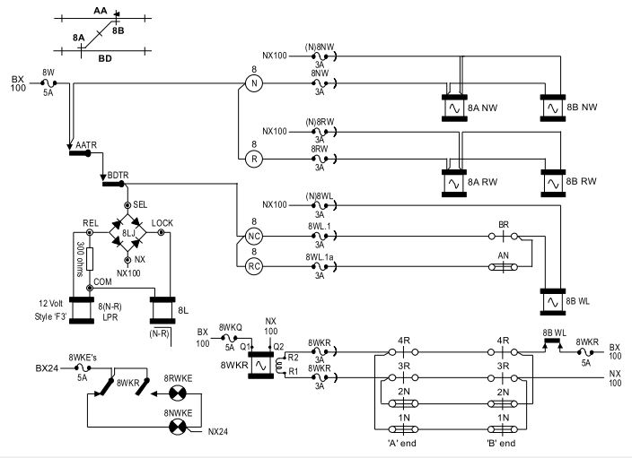Railway Right-hand & Left-hand Turnout Point Circuits – Railway ...